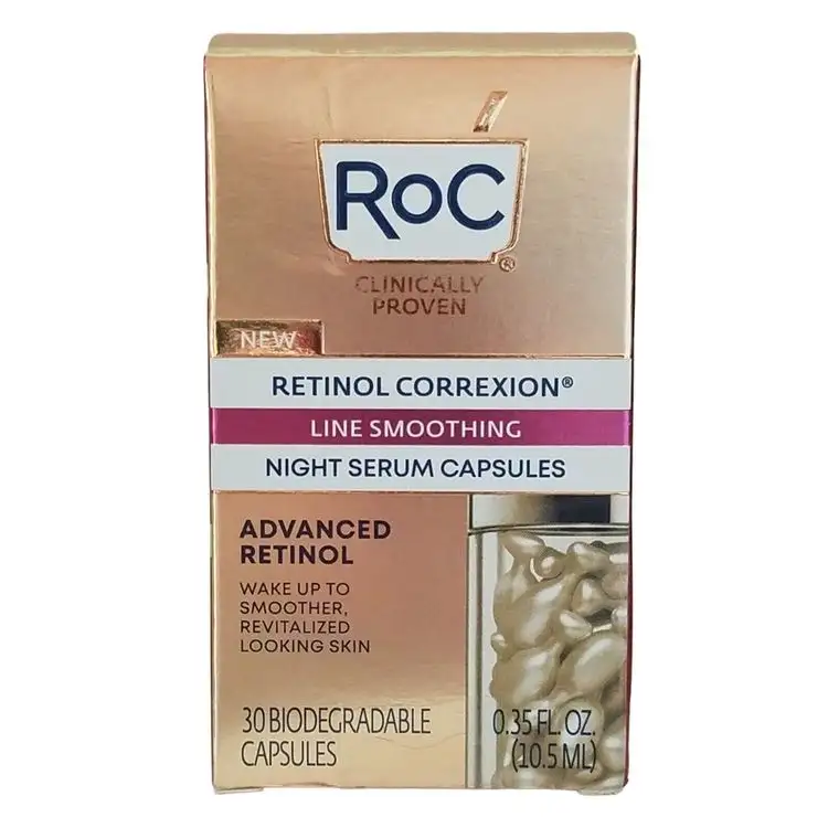 ROC RETINOL CORREXION LINE SMOOTHING NIGHT SERUM CAPSULES