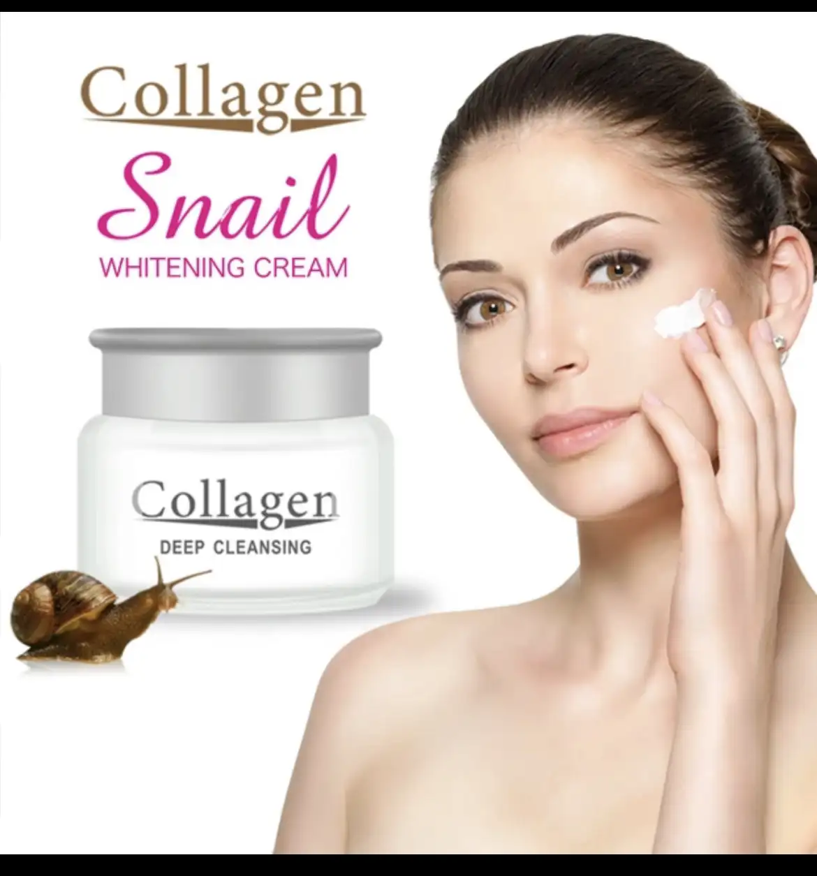 SNAIL COLLAGEN DEEP CLEANSING WHITENING CREAM SNAIL COLLAGEN DEEP CLEANSING WHITENING CREAM