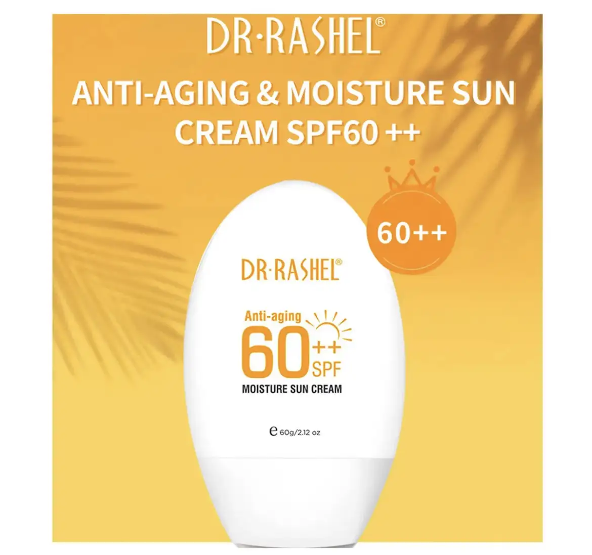 DR RASHEL ANTI-AGING MOISTURE SUN CREAM SPF 60
