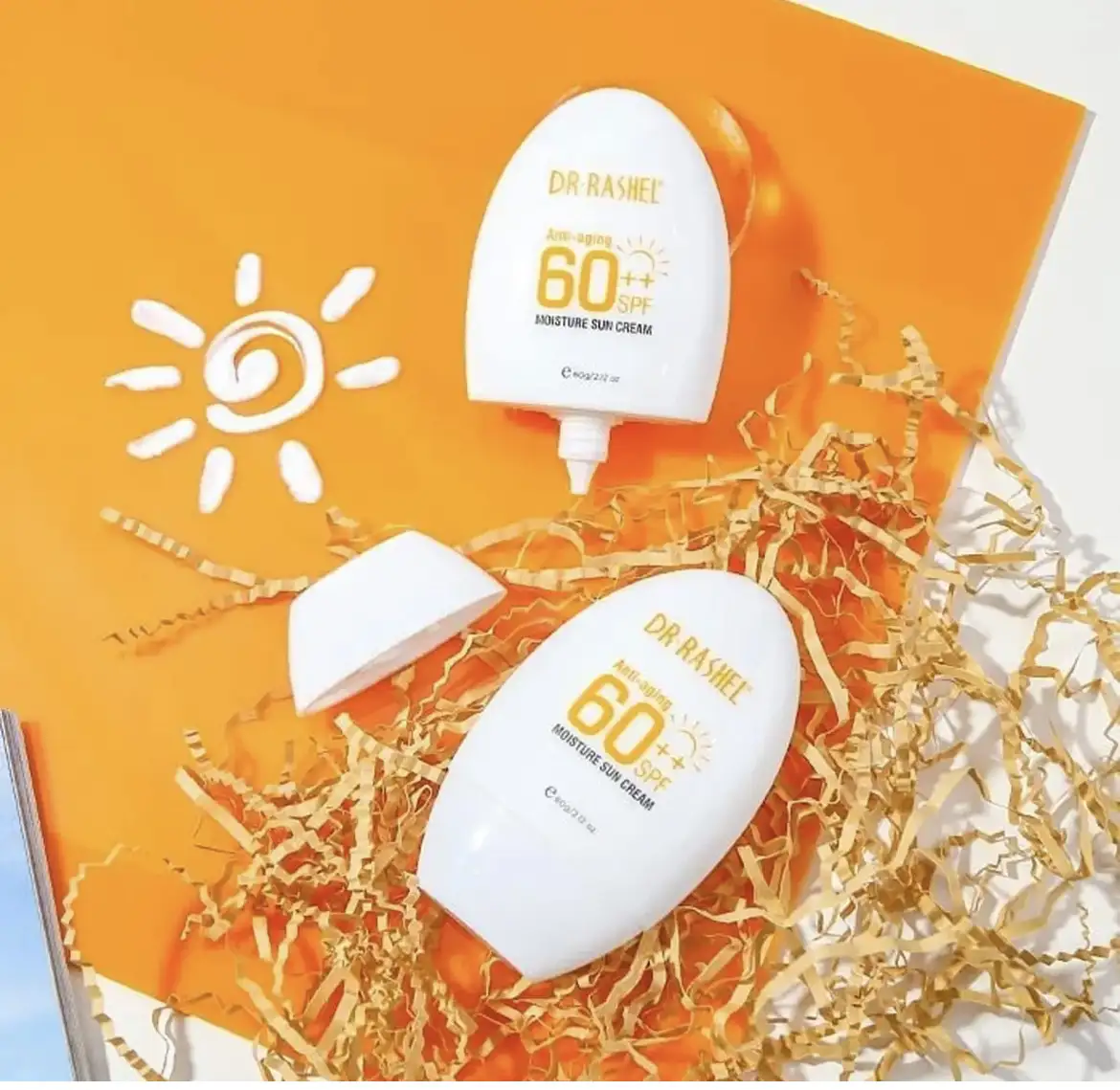 DR RASHEL ANTI-AGING MOISTURE SUN CREAM SPF 60