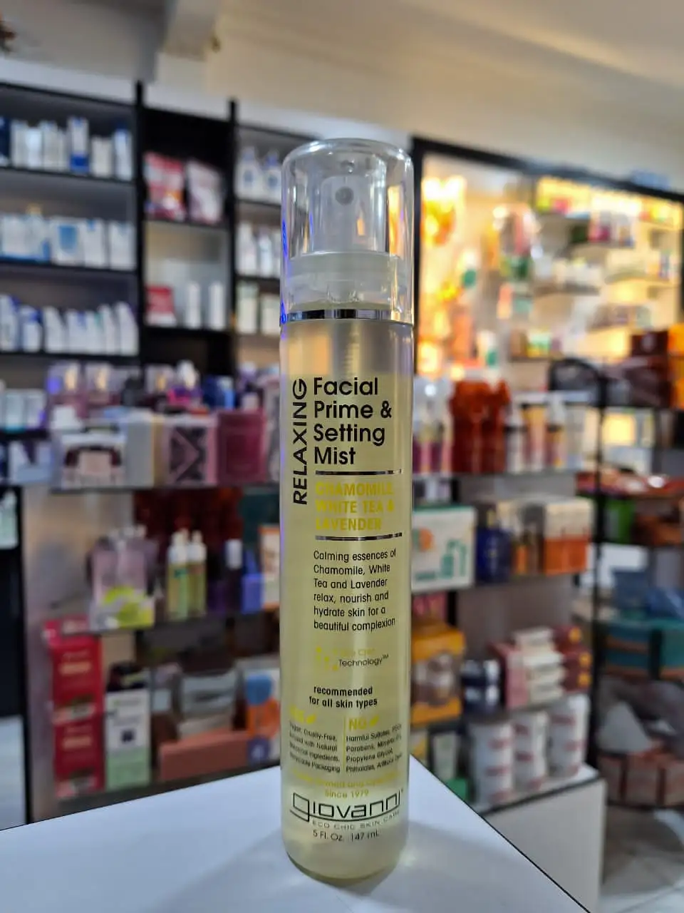 GIOVANNI RELAXING FACIAL PRIME & SETTING MIST