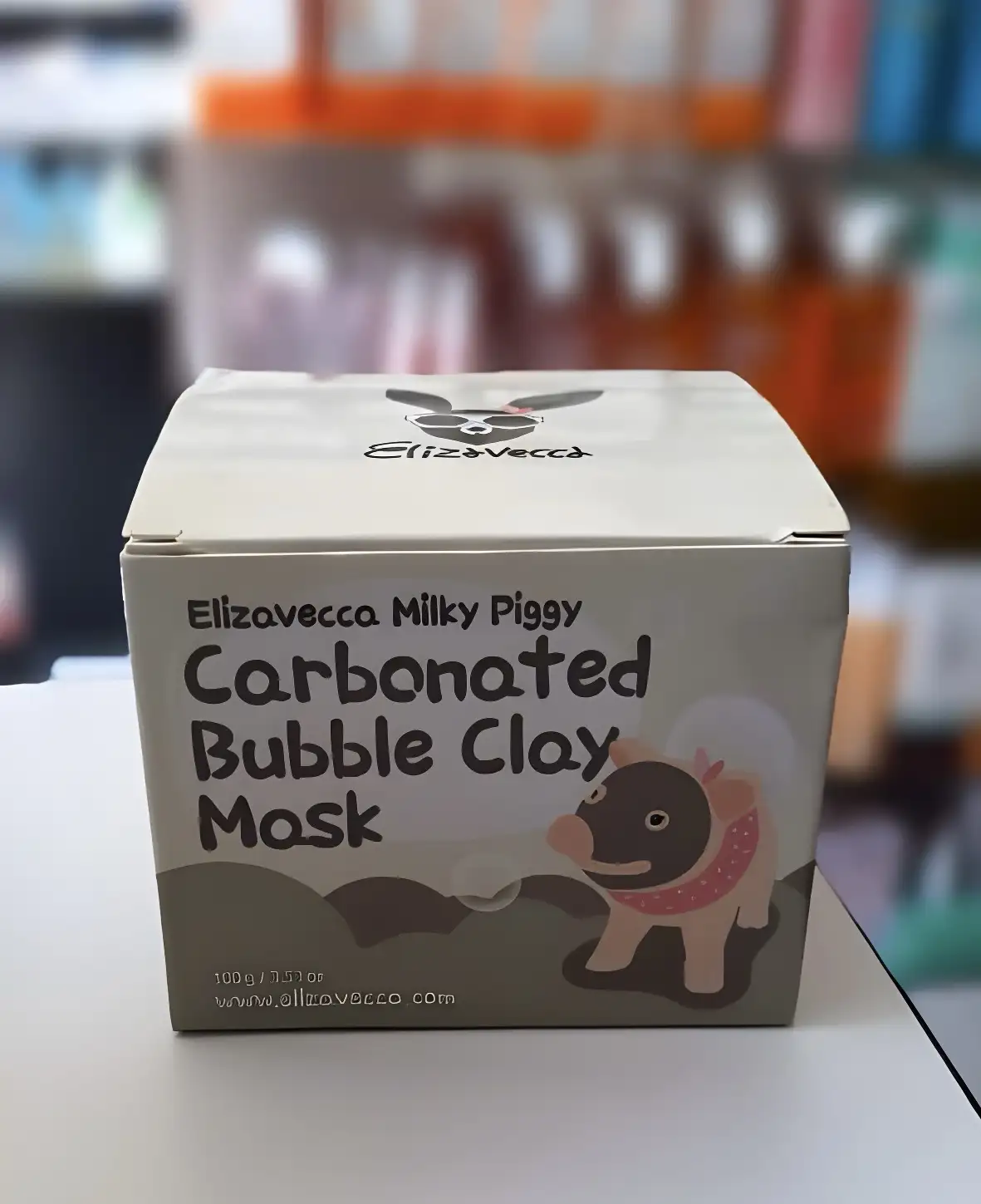 ELIZAVECCA MILKY PIGGY CARBONATED BUBBLE CLAY MASK
