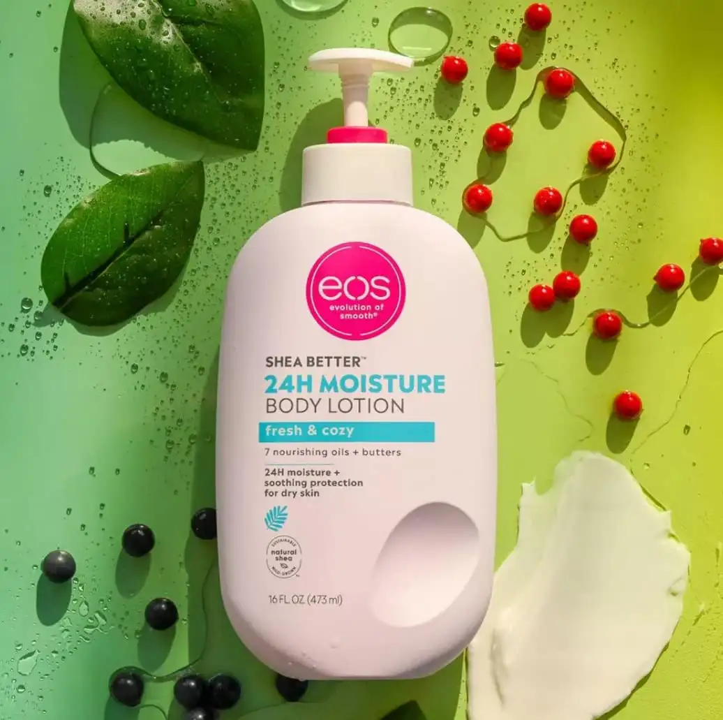 EOS FRESH + COZY 24H MOISTURE BODY LOTION